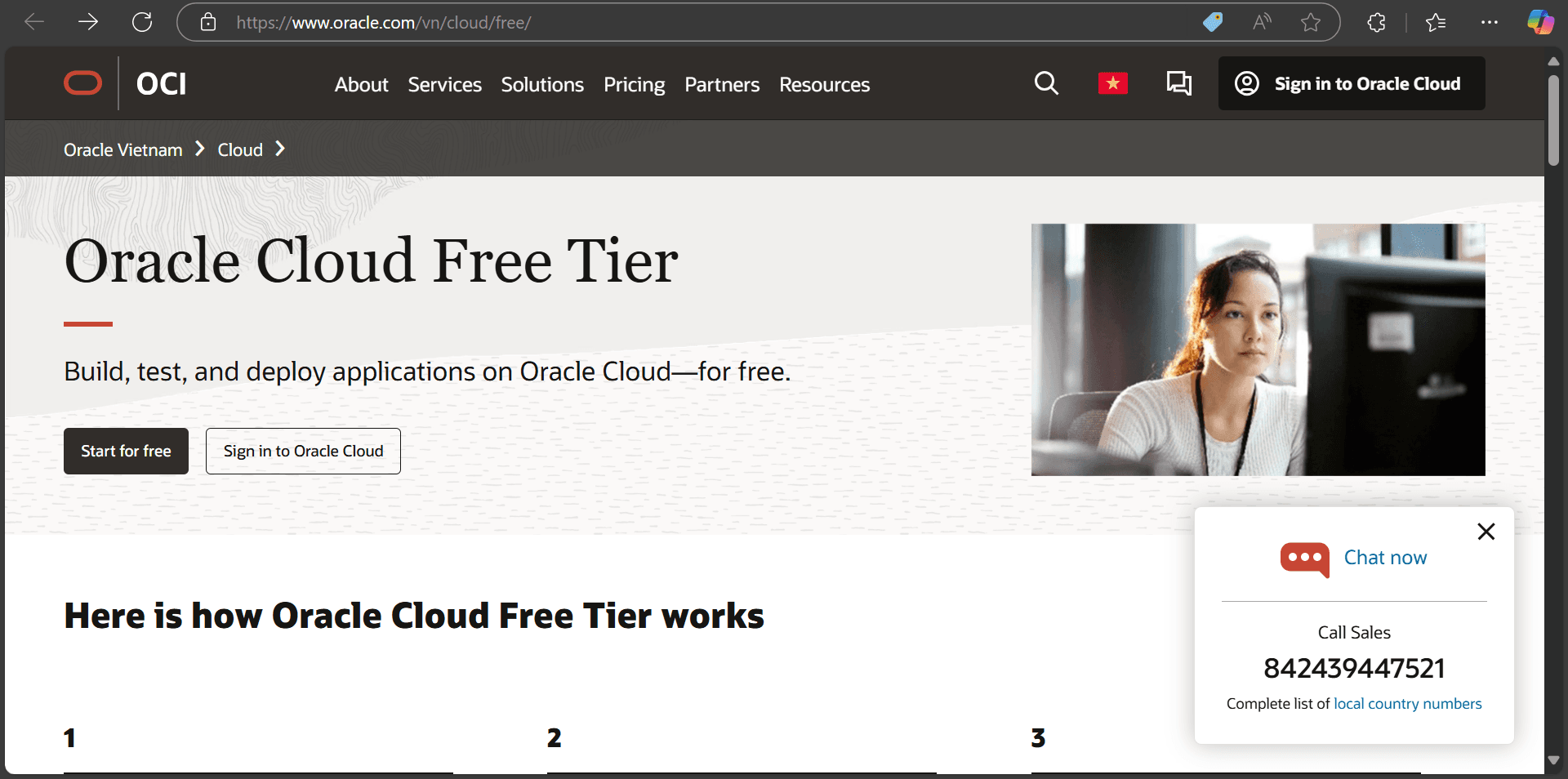 Hướng dẫn tạo tài khoản Oracle Cloud để được Free VPS trọn đời - WORKLEAST